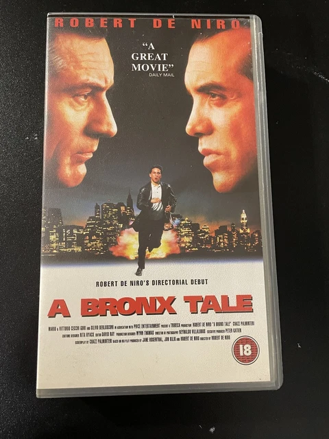 A BRONX TALE (VHS) 1993 Robert De Niro, Chazz Palminteri Classic Movie ...