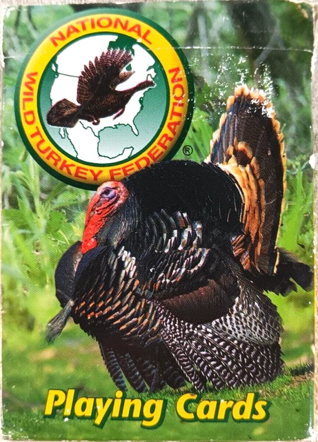 NATIONAL WILD TURKEY Federation Playing Cards £5.63 - PicClick UK