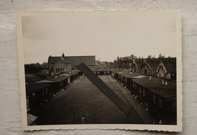 FOTO ALT WK2 Breda Holland Kaserne Standort Gebäude Baracken Lager Haus ...
