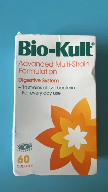 BIO-KULT ADVANCED MULTI-STRAIN pour système digestif 60 capsules EUR 18 ...