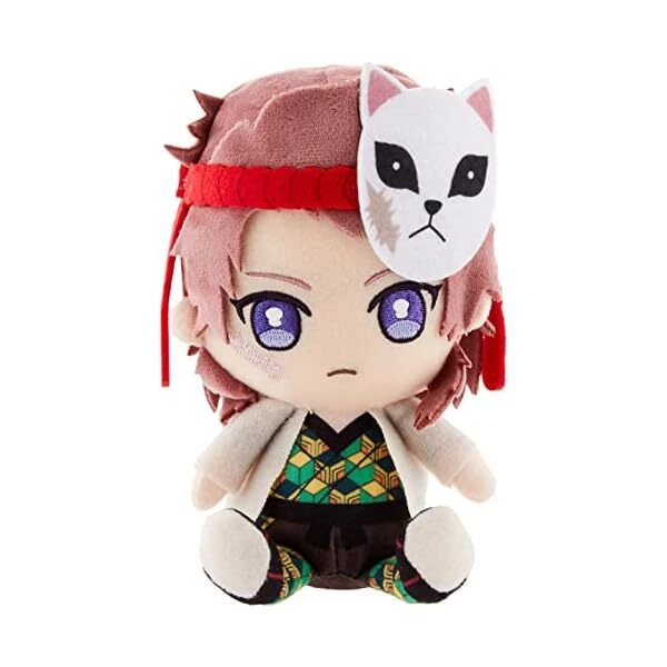 DEMON SLAYER SABITO Chibi plush 15cm Bandai stuffed toy Kimetsu no ...