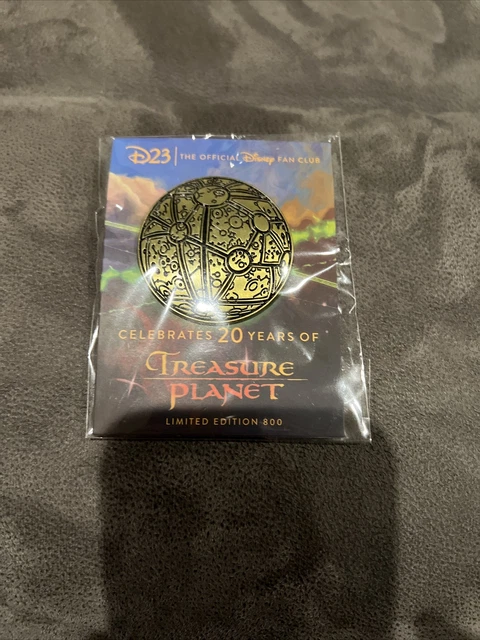 D23-EXCLUSIVE TREASURE PLANET 20th Anniversary Commemorative Pin £161. ...