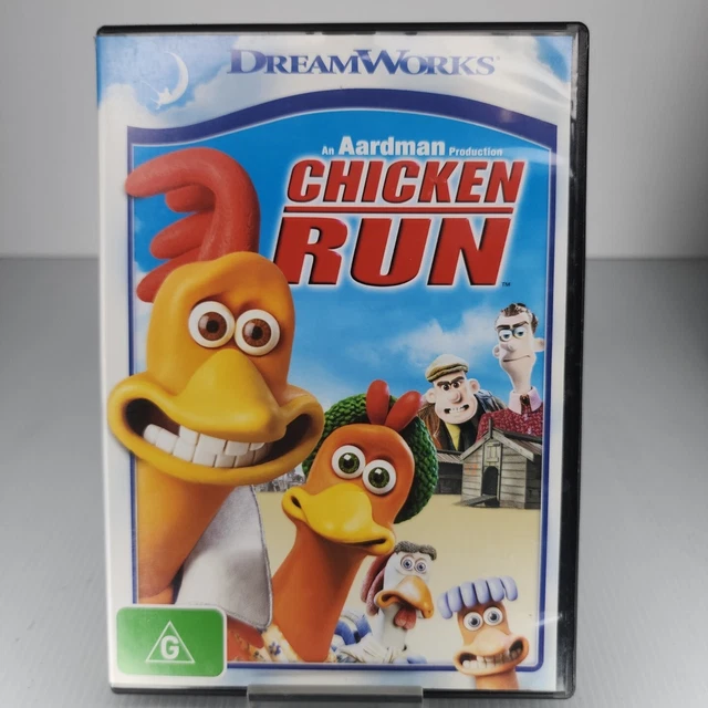 CHICKEN RUN DVD Mel Gibson Timothy Spall Phil Daniels Jane Horrocks ...