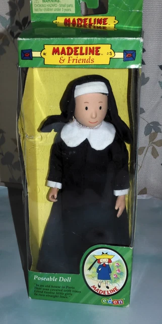 POUPEE MADELINE & Friends Enseignante Miss Clavel Nun Par Eden Neuve ...
