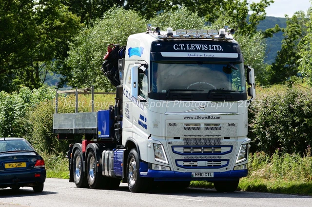 TRUCK PHOTO 12X8 - Volvo FH - CT Lewis Ltd - HE10 CTL £8.10 - PicClick UK
