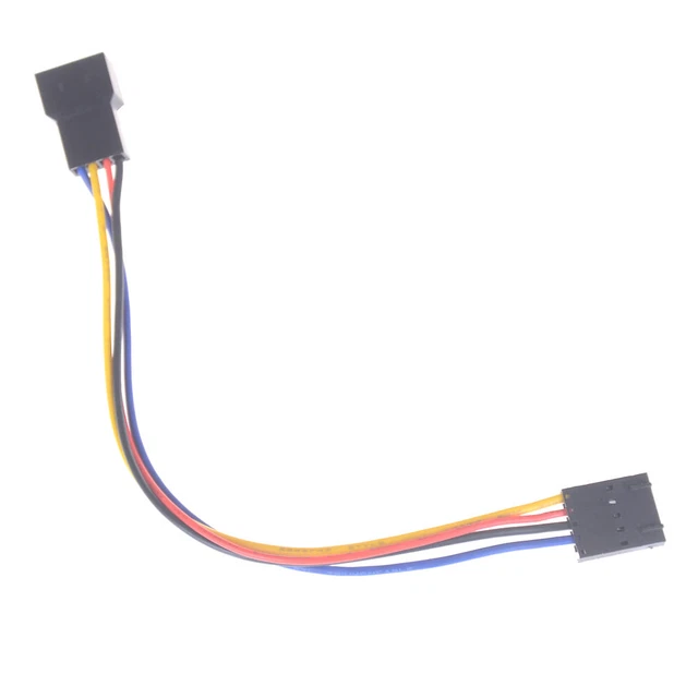 5 PIN TO 4 pin Fan Connector Adapter Convertion Line Extension Cable ...