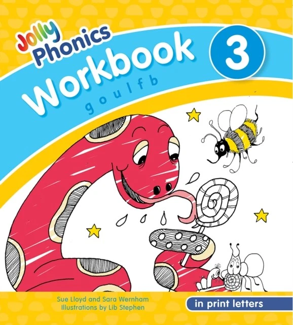 LIVRE D'EXERCICES JOLLY Phonics 3 9781844146772 Sara Wernham ...