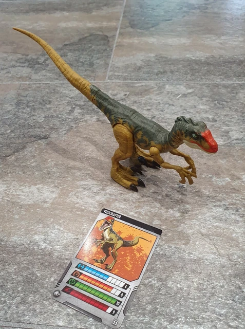 MATTEL JURASSIC WORLD Dino Rivals Velociraptor Delta Fallen Kingdom £8. ...