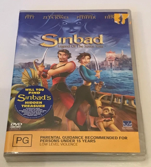 SINBAD - LEGENDS Of The Seven Seas DVD Movie 2003 - Brand New & Sealed $31.50 - PicClick AU