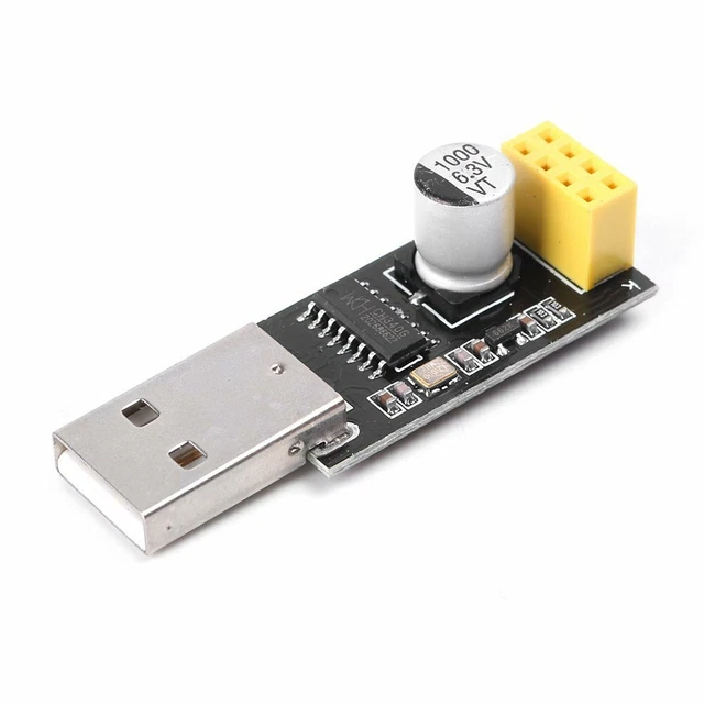 ESP-01 PROGRAMMER ADAPTER UART GPIO0 USB ESP8266 Wireless Wifi ...