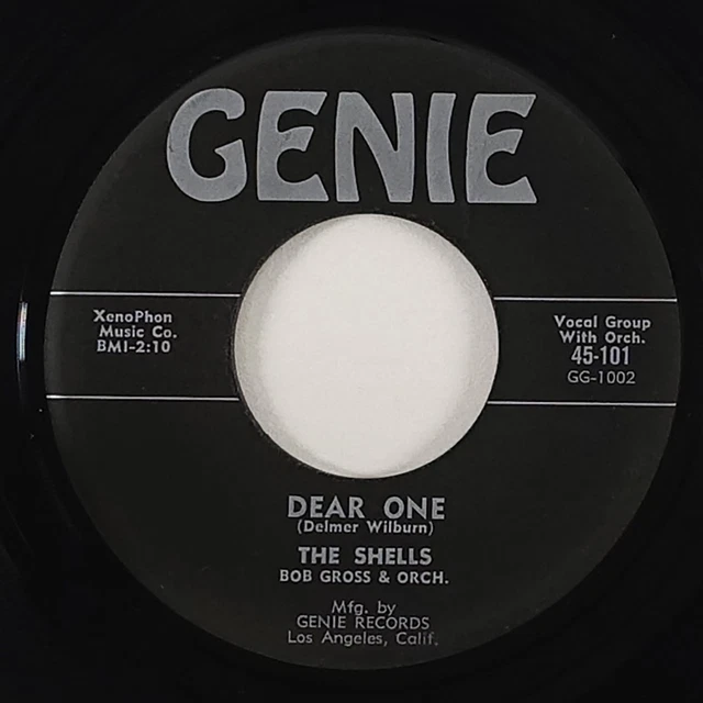 SHELLS &DEAR ONE& Doo Wop 45 Genie Original HEAR £6.00 - PicClick UK
