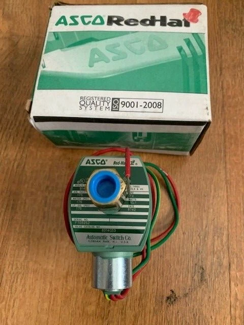 ASCO 8314G53 120VAC 175PSI Solenoid Valve 1/4" NPT *NEW* £56.09 ...