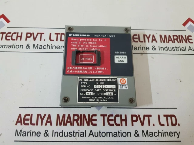 FURUNO ELECTRIC IC-305 Distress Alert/Received Call Unit £113.98 ...