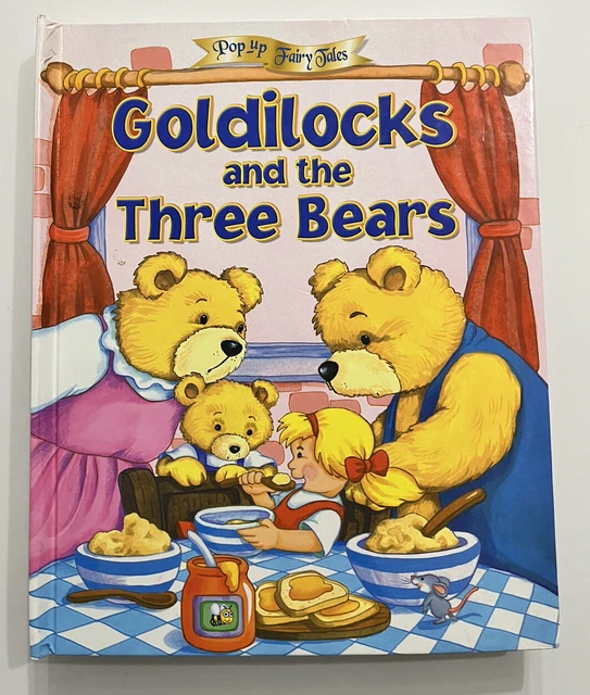GOLDILOCKS AND THE Three Bears Pop Up Fairy Tales Book 2003 Hardcover ...