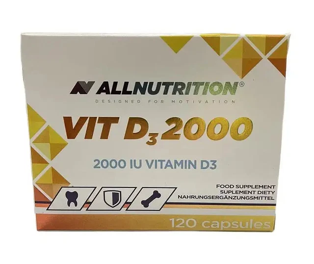 VIT D3 2000, 2000 IU - 120 caps £7.13 - PicClick UK