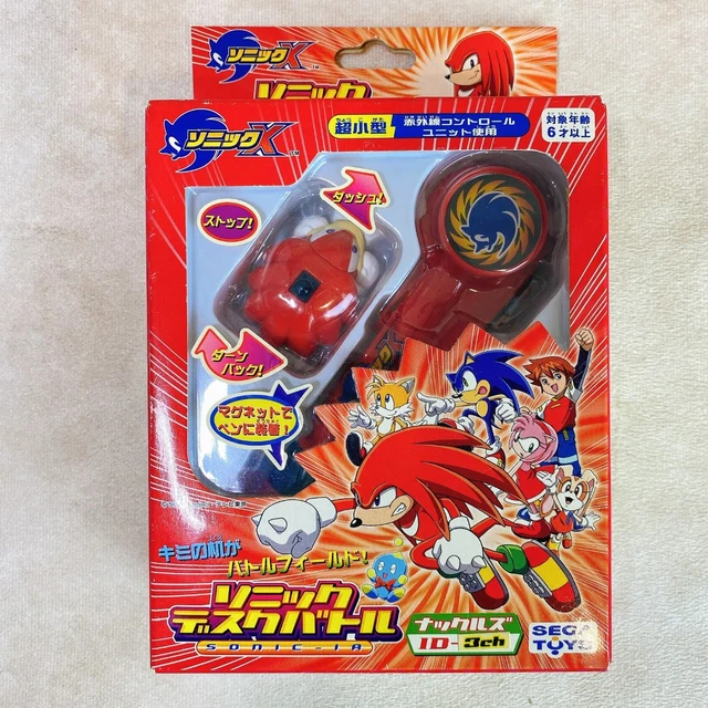 RARE 2003 SEGA Sonic the Hedgehog Sonic X desk Battle Knucles Toy Japan ...