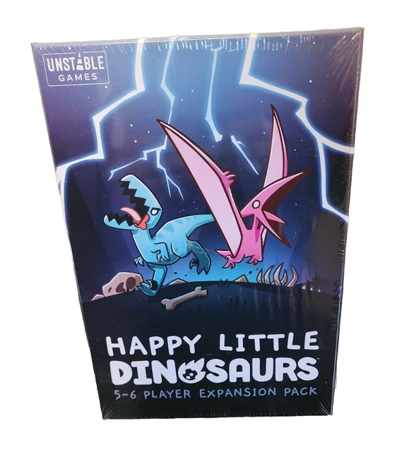 HAPPY LITTLE DINOSAURS: 5-6 Player 50-Card Expansion Pack 2020 $30.24 ...