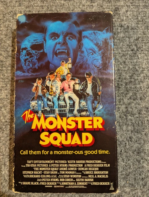 MONSTER SQUAD VHS Video TAPE 1987 Vestron 80s HORROR MOVIE Cult Comedy Rare $80.88 - PicClick CA