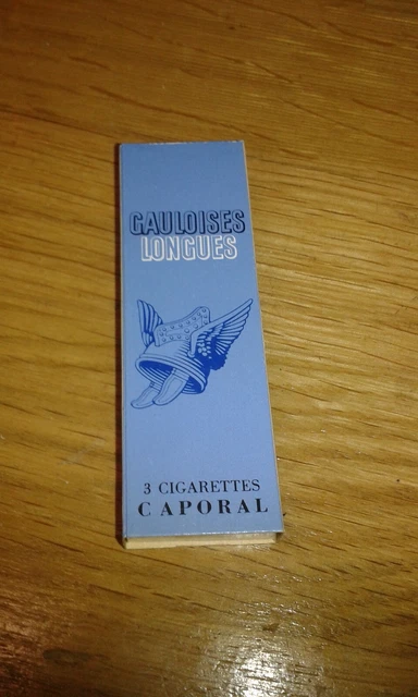 ANCIEN PAQUET DE 3 cigarettes gauloises longues caporal neuf EUR 4,00 ...