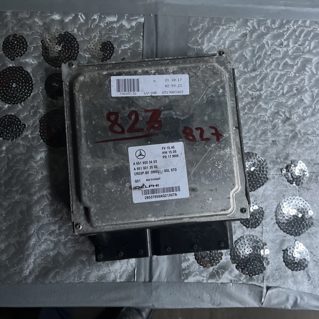 A6519003403 MERCEDES-BENZ SPRINTER W906 ECU Engine Control Unit/Module ...