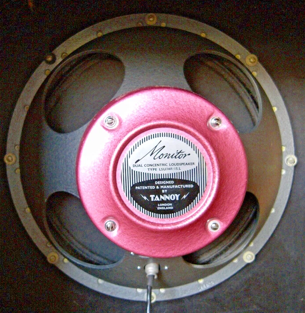 LOCKWOOD MAJOR LE1 MK3 Studio Monitors,TANNOY 2x15" Red Dual Concentric ...