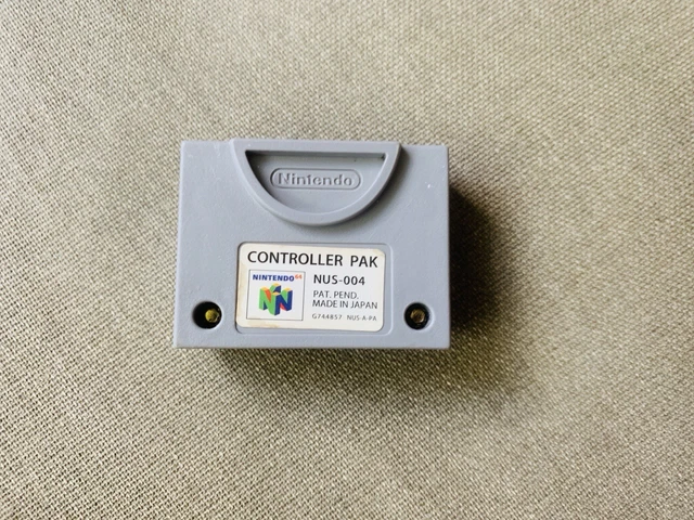 NINTENDO 64 N64 Controller Memory Pak Official NUS-004 £6.52 - PicClick UK