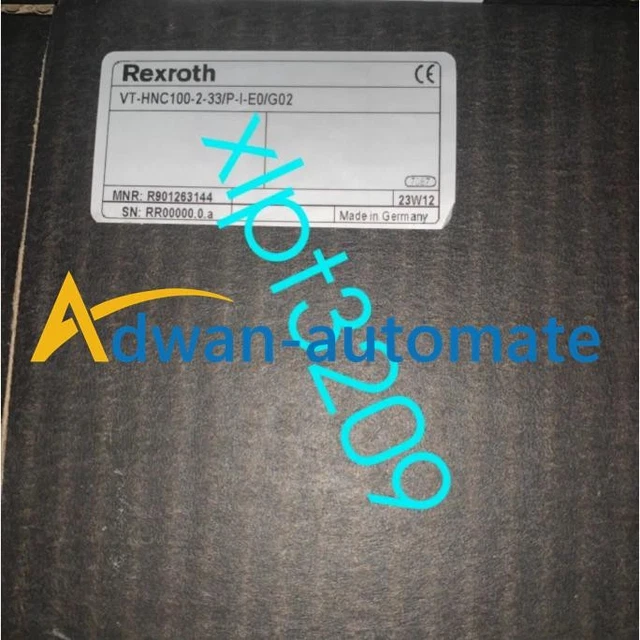REXROTH R901263144 VT-HNC100-2-3X/P-I-E0/G02 Amplifier NEW FedEx or DHL ...