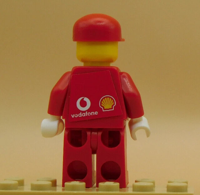 LEGO RACERS MINIFIGURE, F1 Ferrari Engineer with Torso Stickers ...