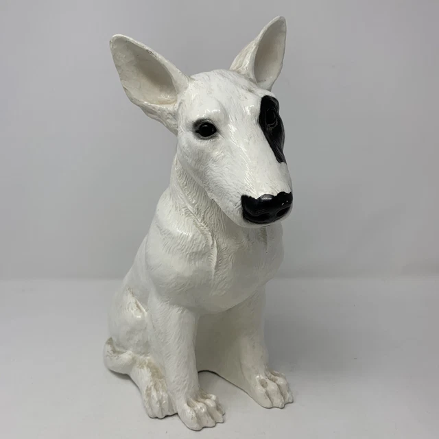 UNIVERSAL STATUARY 1987 Spuds MacKenzie Statue Bull Terrier Dog Puppy ...