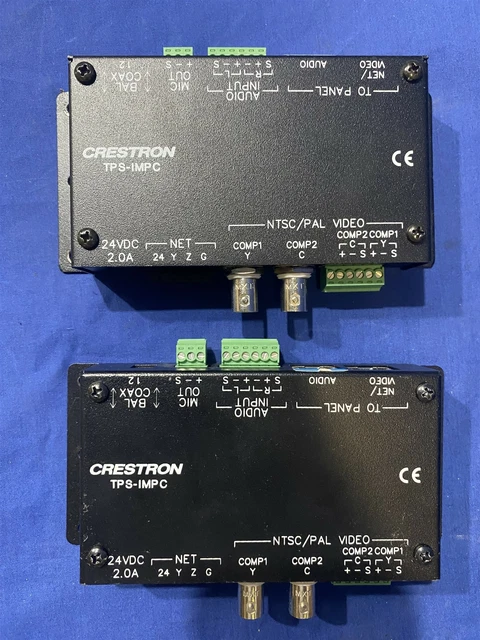LOT OF 2 Crestron TPS-IMPC Interface Module (No Adapter) FREE SHIPPING ...
