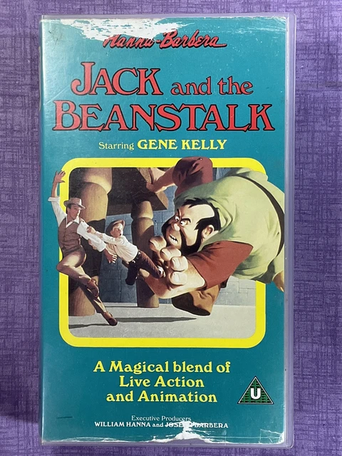 JACK AND THE Beanstalk Gene Kelly - Hanna Barbera, 1989 VHS Video £5.99 ...