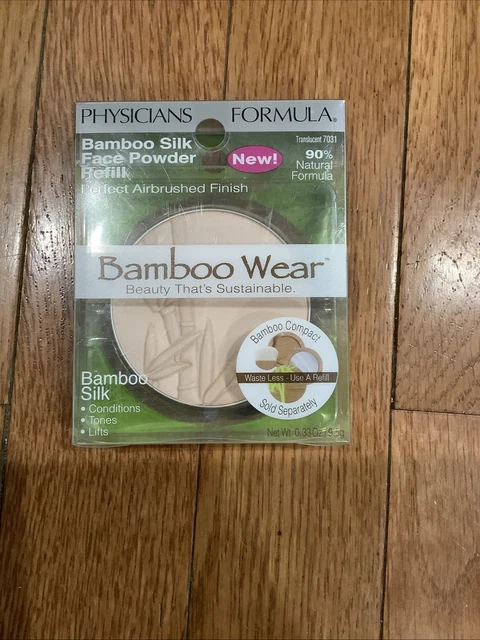 PHYSICIANS FORMULA BAMBOO Silk Face Powder Refill 7031 TRANSLUCENT 0.3 ...