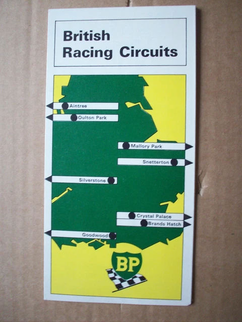 BP GUIDE To British Racing Circuits. £10.00 - PicClick UK