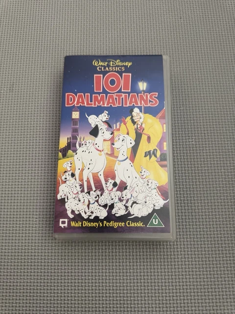 WALT DISNEY 101 Dalmations Children's Classic VHS Film £1.76 - PicClick UK