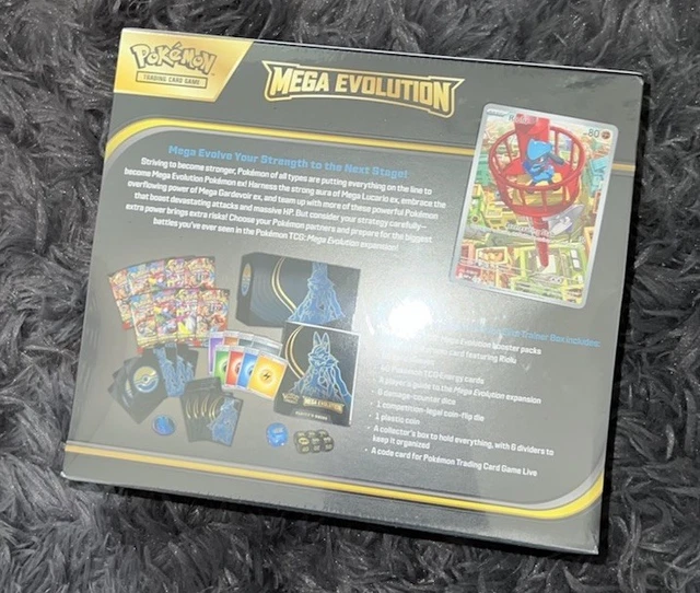 POKEMON TCG MEGA Evolution Lucario Elite Trainer Box ETB NEW FACTORY ...