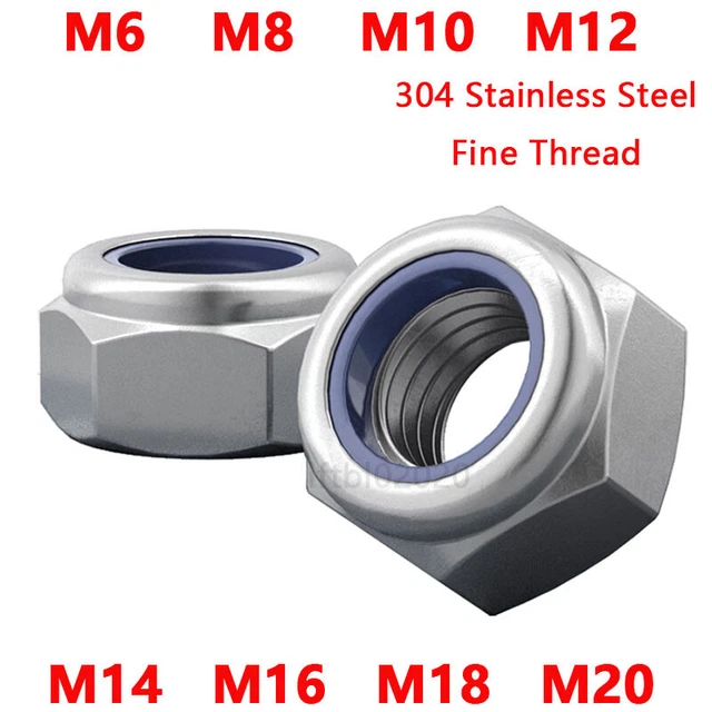 Industrial Drill Insert Indexable Inserts Fine Pitch Nylock Lock Nuts ...