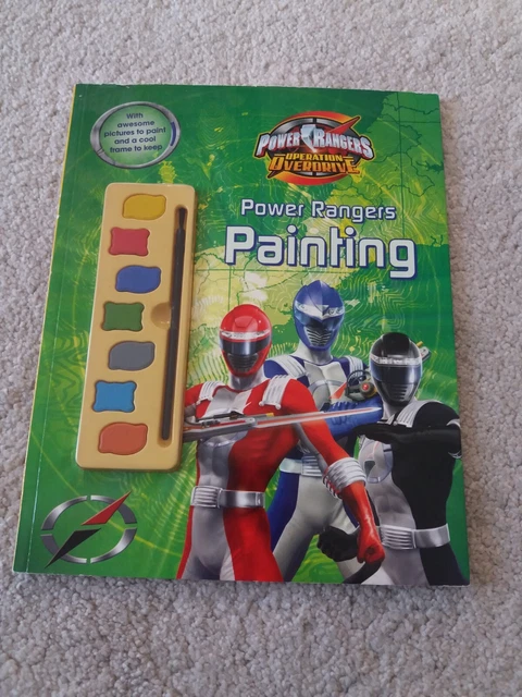 POWER RANGERS PAINTING book Operation Overdrive Last One £5.99 ...