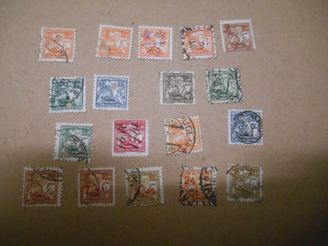 MARCHE DA BOLLO Italia Regno Fascismo Inps Lotto Di 18 Lampada EUR 4,99 ...