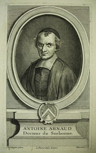 IL GRANDE ANTOINE Arnauld Giansenista - Sorbonne Filosofo Phil Di ...