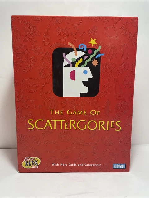 VINTAGE 2003 SCATTERGORIES Board Game - Complete Set by Parker Bros ...