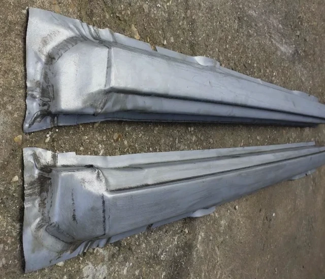 ESCORT MK1 SILL Panel 4 Door Ford 1 x Full Pair Outer Sills +Door Step ...