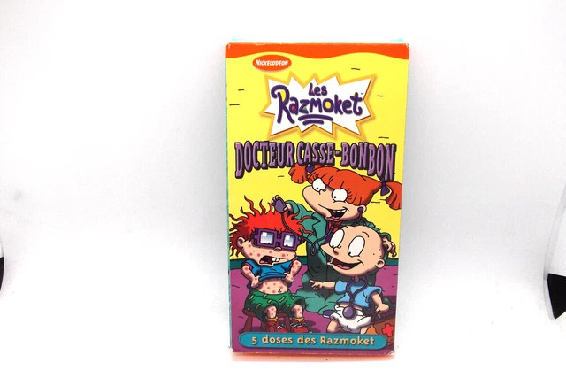 LES RAZMOKET - Docteur Casse-Bonbon/ Rugrats (VHS)(French) Tested $12. ...