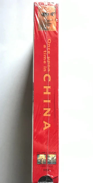 ONCE UPON A Time in China VHS Promo Screener Jet Li Martial Arts SEALED ...