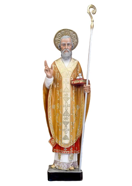 SAINT NICHOLAS OF Bari Resin Statue CM 65 (25,59 '') With Painted Eyes ...