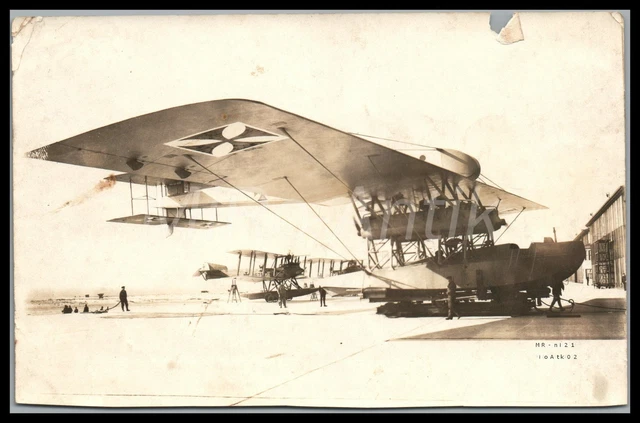 FOTO, NACHL. FLIEGERING.PELLETIER, Dornier RS III vor Werkshalle, L319L ...