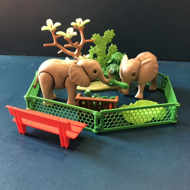 PLAYMOBIL ZOO ANIMALS & Wildlife: Baby Elephant Exhibit £8.75 - PicClick UK