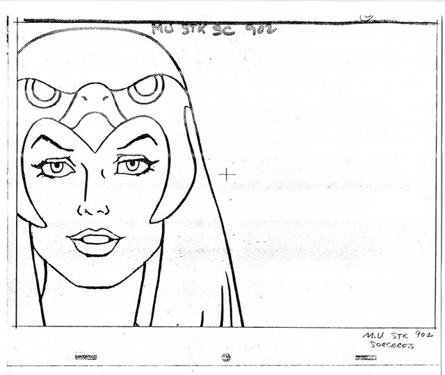 HE-MAN/SHE-RA MASTERS OF the Universe SORCERESS layout reference EUR 9 ...