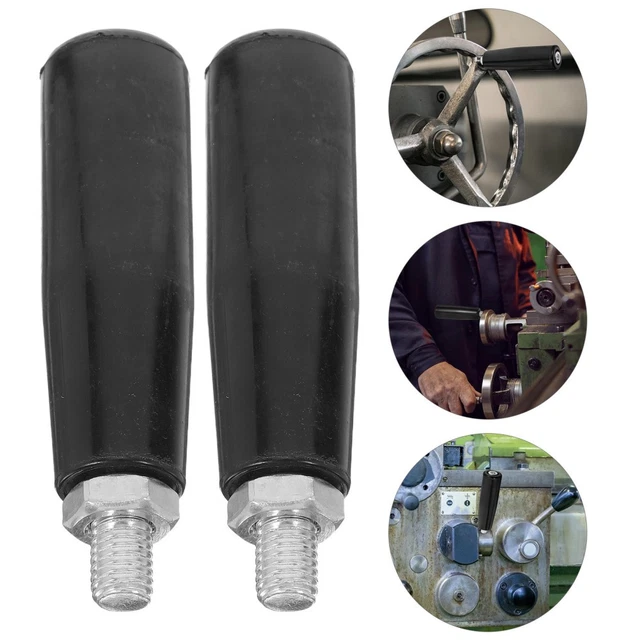 2 PCS MACHINE Thread Handle Grip Handwheel Crank Knob Industrial ...