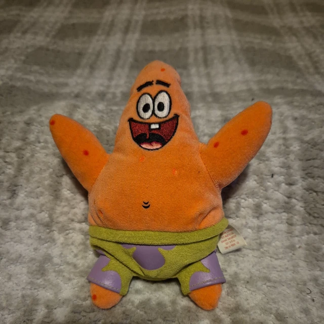 PATRICK STAR PLUSH Toy From Spongebob Squarepants 2006 17cms ty £7.00 ...