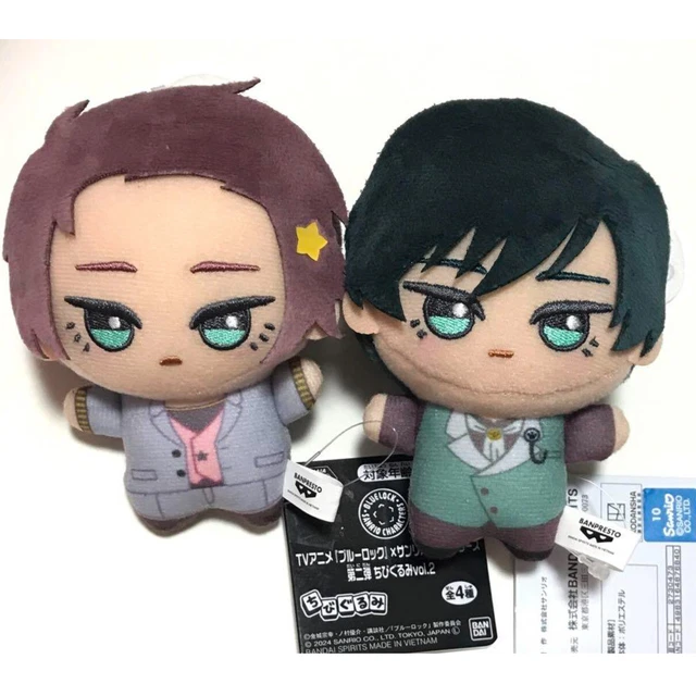 BLUE LOCK × Sanrio 2nd Chibigurumi vol.2 Peluche Rin Itoshi Sae Itoshi ...